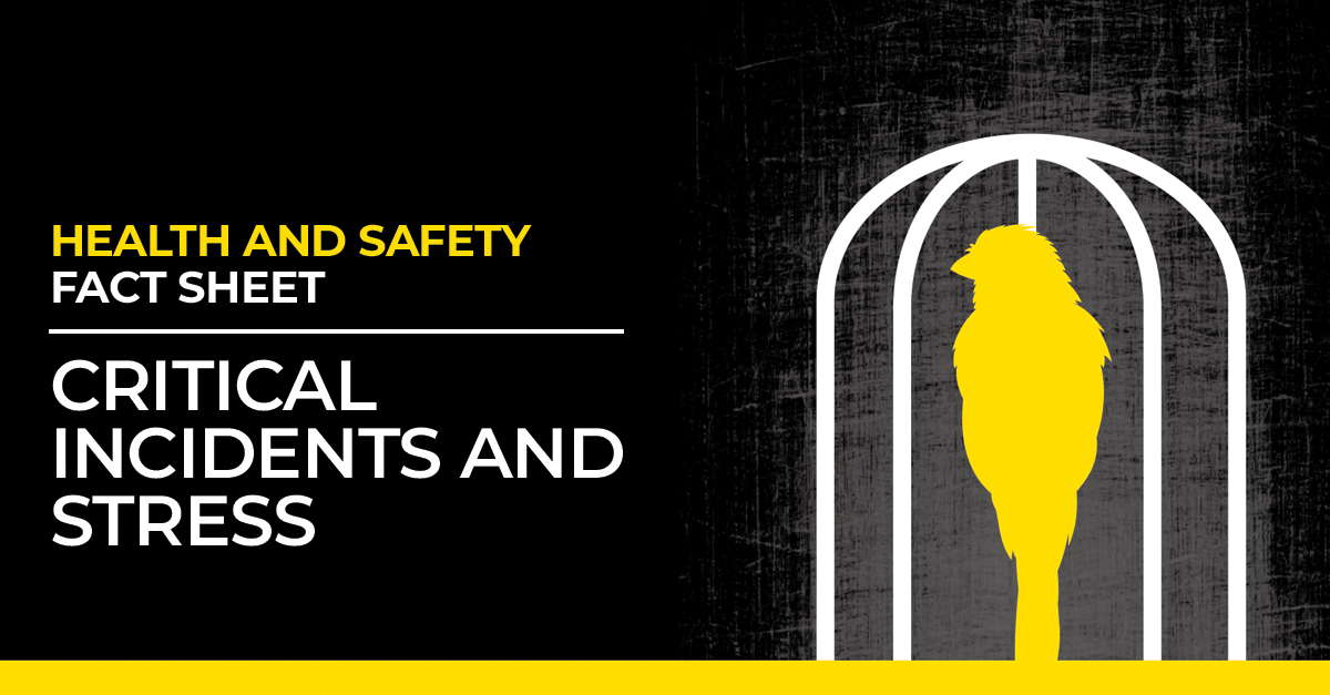 Critical incidents and stress | Canadian Union of Public Employees