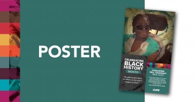 Black History Month 2024 poster | Canadian Union of Public Employees